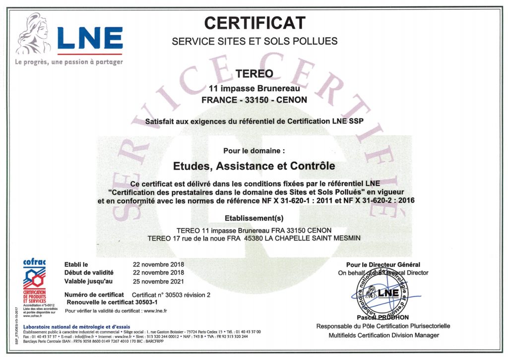 Des labels reconnus - Tereo